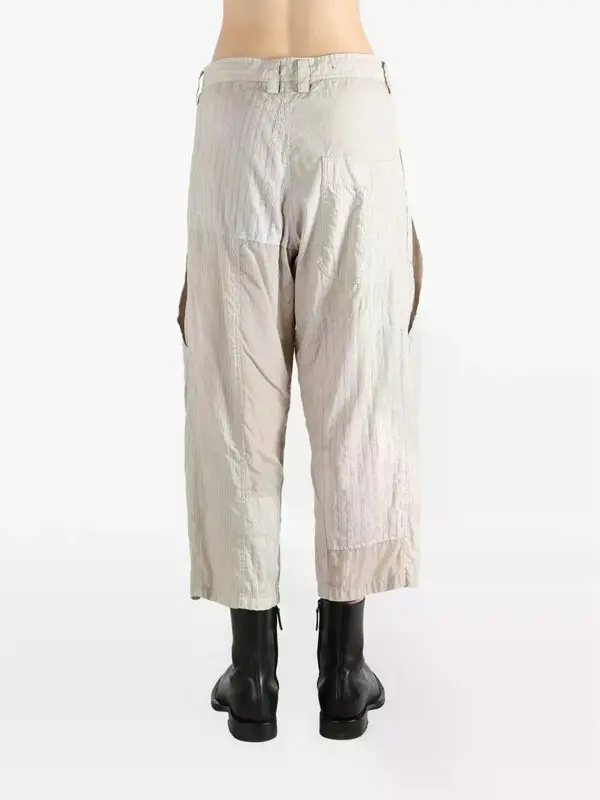 Y’s Pleated Textured Trousers
