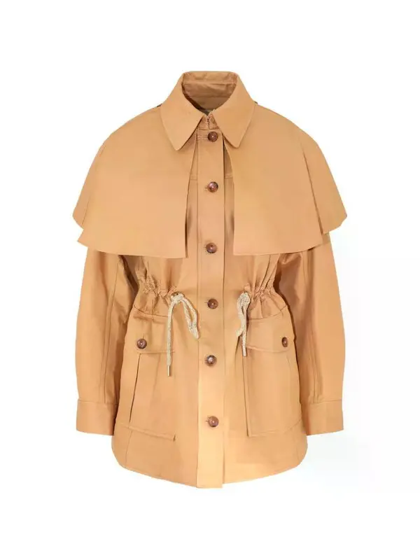 Ulla Johnson Devon Cape-detail Trench Coat