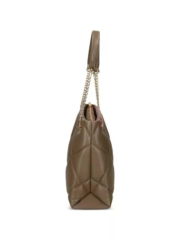 Moschino Logo-appliqué Tote Bag - Neutrals