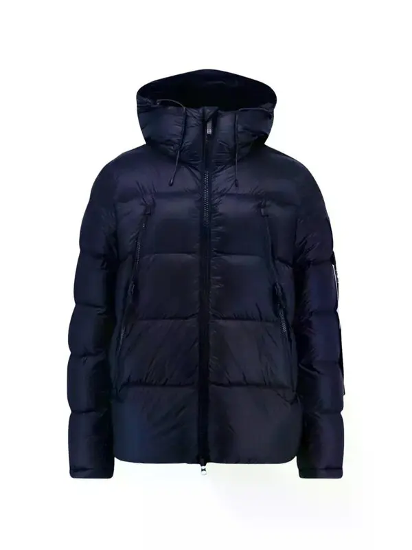 OUTHERE Padded Hooded Jacket - Blue