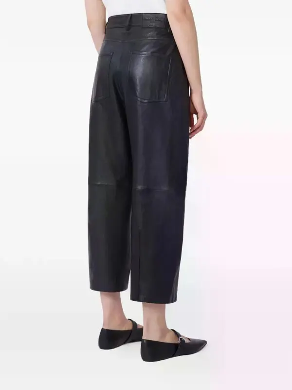 Max Mara Pagano Leather Trousers