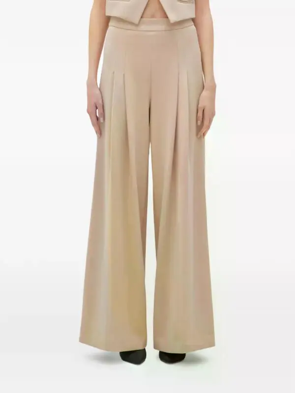 BLUGIRL Cady Pleated Trousers