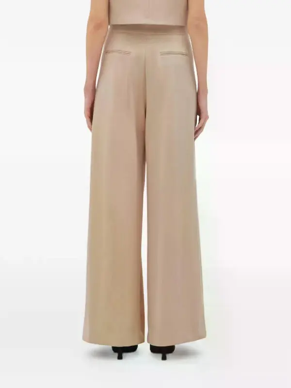 BLUGIRL Cady Pleated Trousers