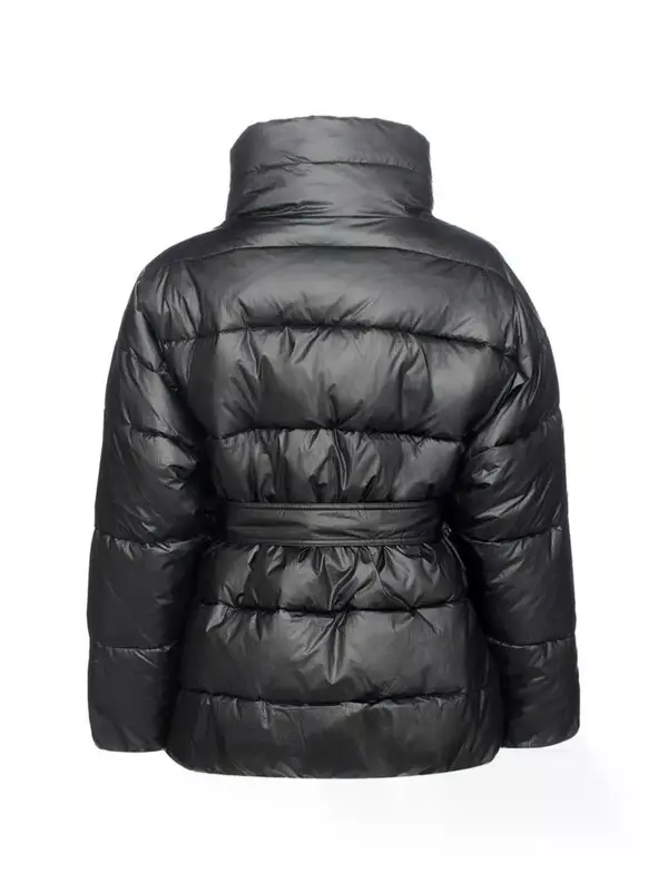 Emporio Armani High-neck Belted Jacket