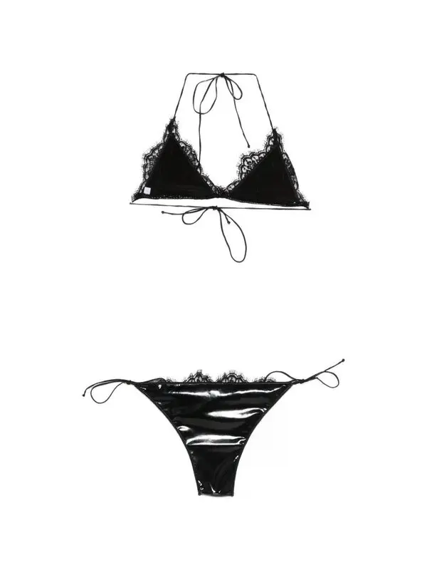 Oseree Lace-trim Bikini