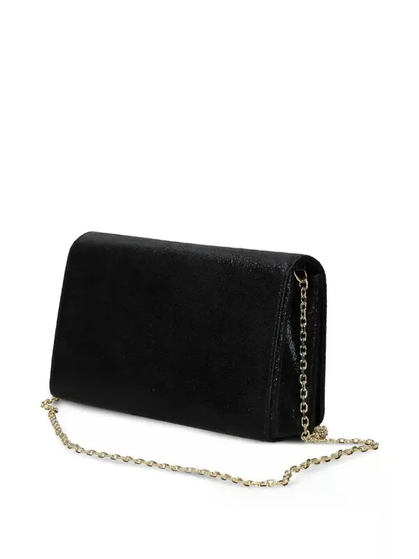 Moschino Logo-embellished Crossbody Bag - Black