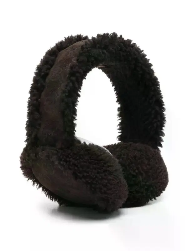 Gucci Logo-print Earmuffs - Brown