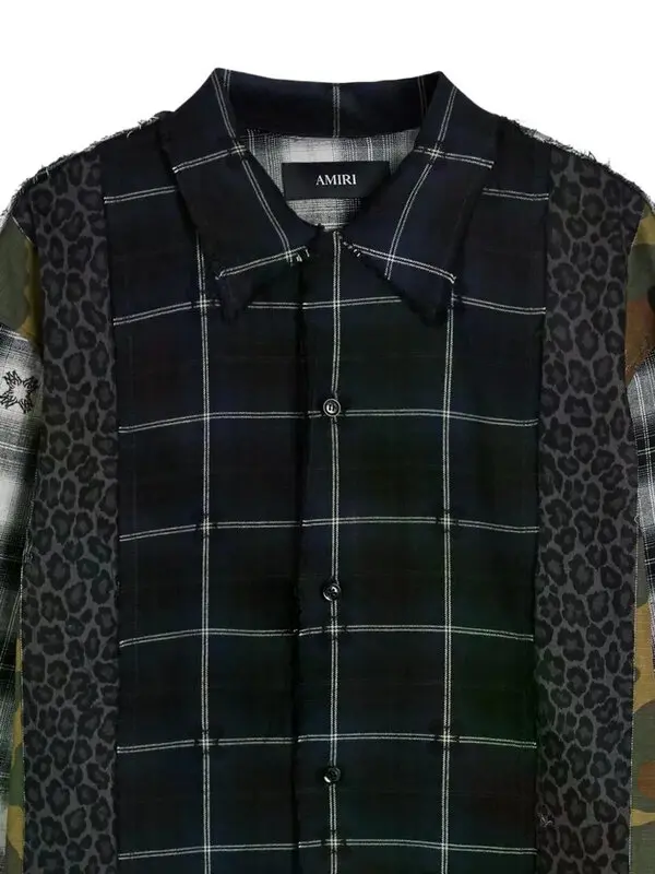 Amiri Check-pattern Shirt
