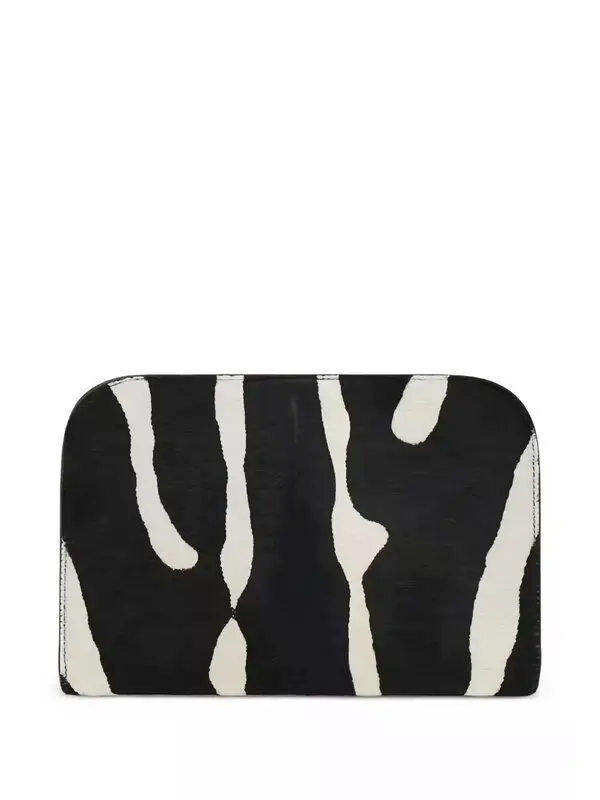 FERRAGAMO Diana Clutch Bag - Black
