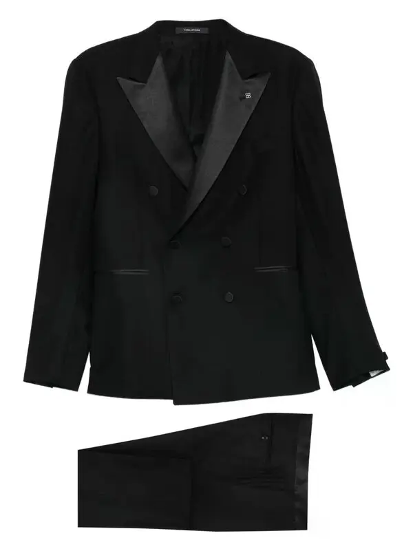 Tagliatore Double-breasted Peak-lapel Suit