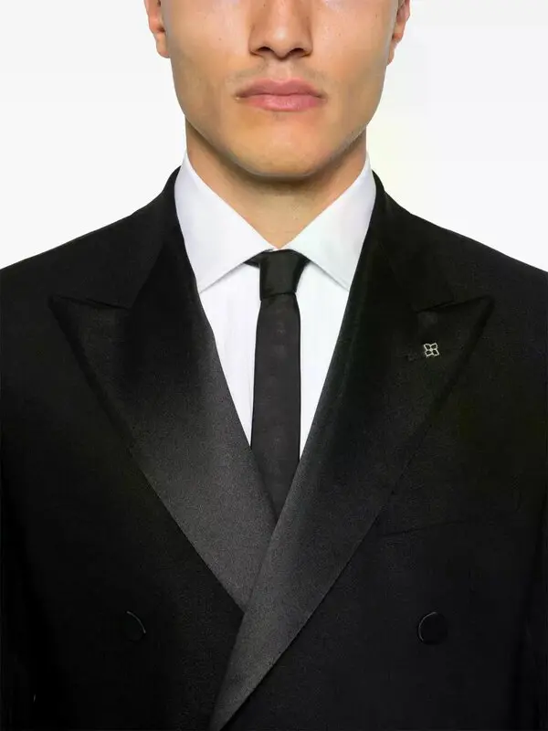 Tagliatore Double-breasted Peak-lapel Suit