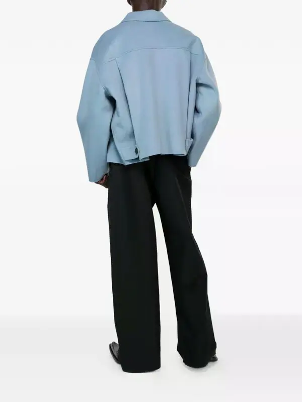 Acne Studios Zip-up Wool Jacket - Blue