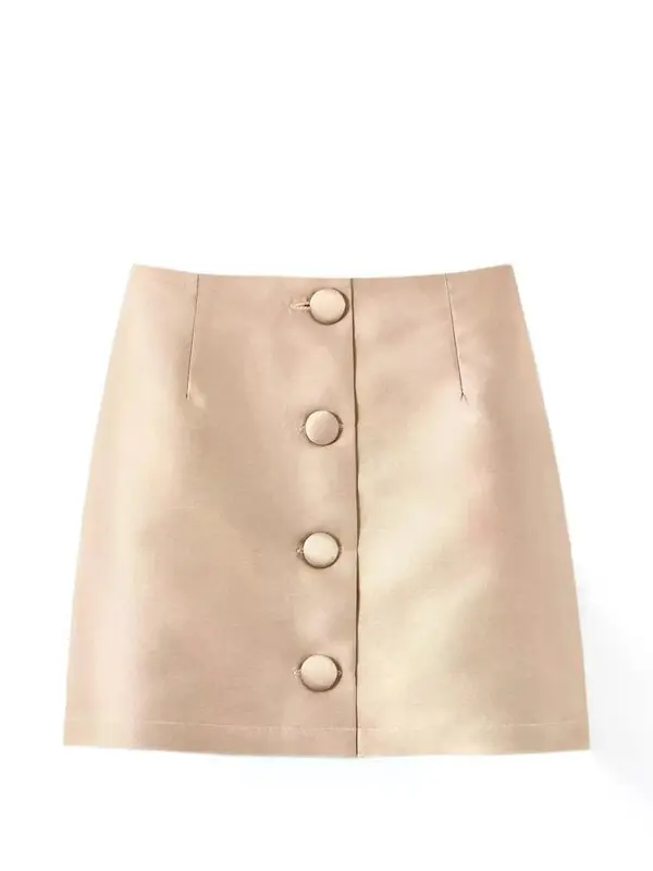 DESTREE Lucio Button Mini Skirt