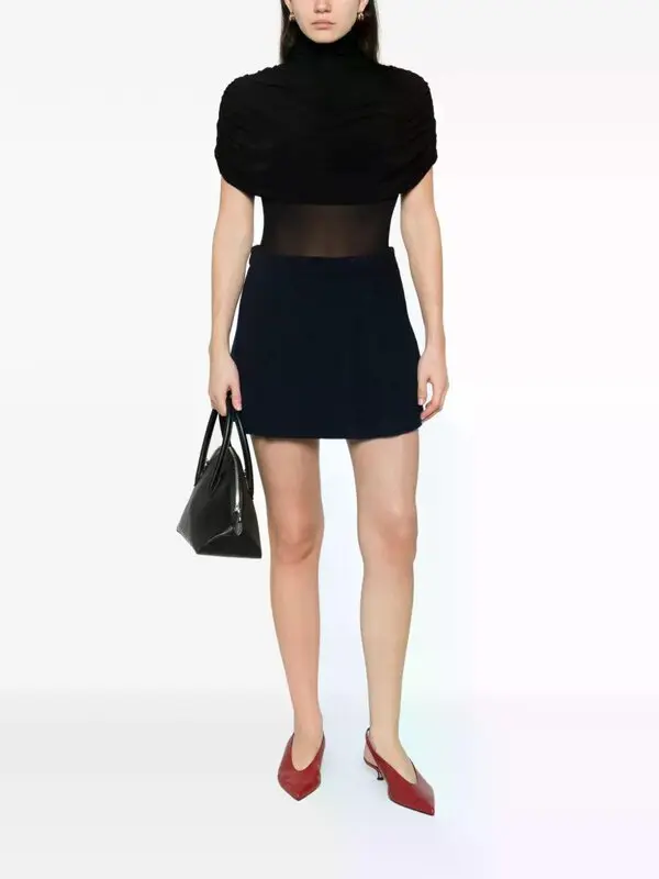 THELAURENT Pleated Mini Skirt