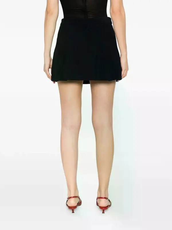 THELAURENT Pleated Mini Skirt