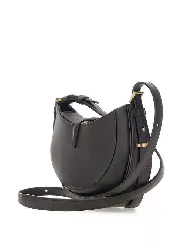 MANDELLI Luna Leather Shoulder Bag