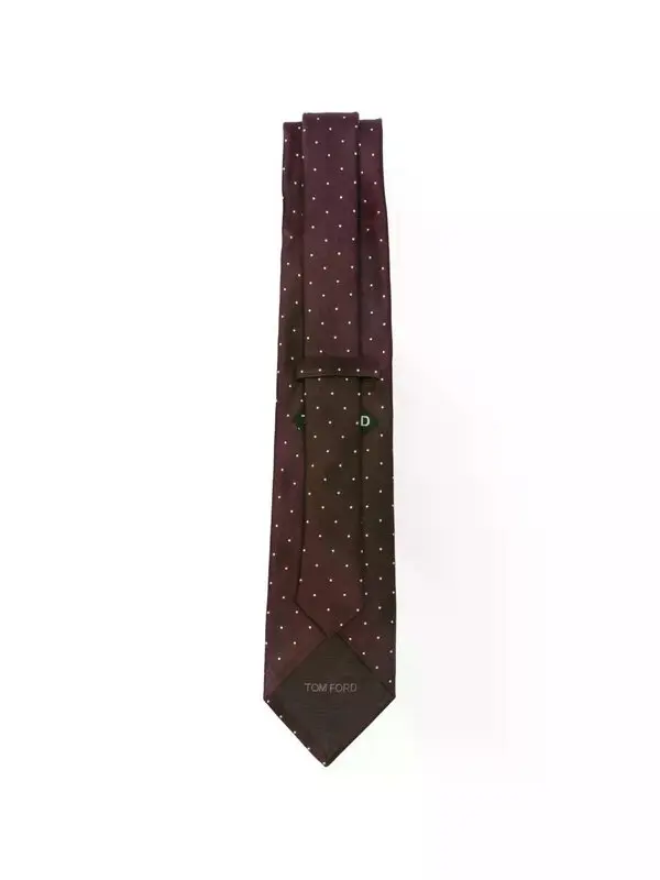 TOM FORD Polka Dot Neck Tie