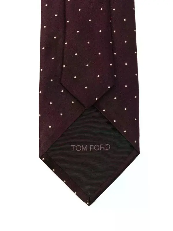 TOM FORD Polka Dot Neck Tie