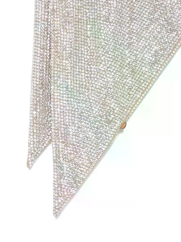 Giuseppe Di Morabito Crystal-embellished Triangular Hair Accessory