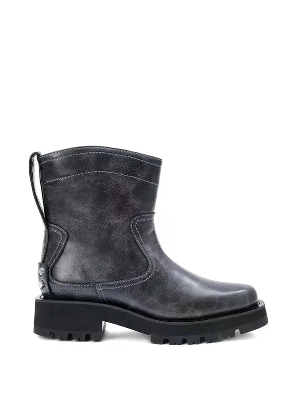 GANNI Topstitched Boots
