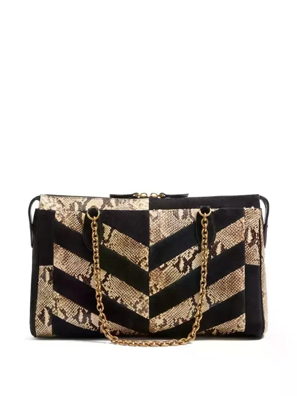 Valentino Garavani Panthea Patchwork Shoulder Bag