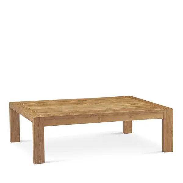 MODWAY Upland Outdoor Patio Wood Coffee Table