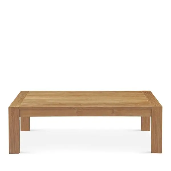 MODWAY Upland Outdoor Patio Wood Coffee Table