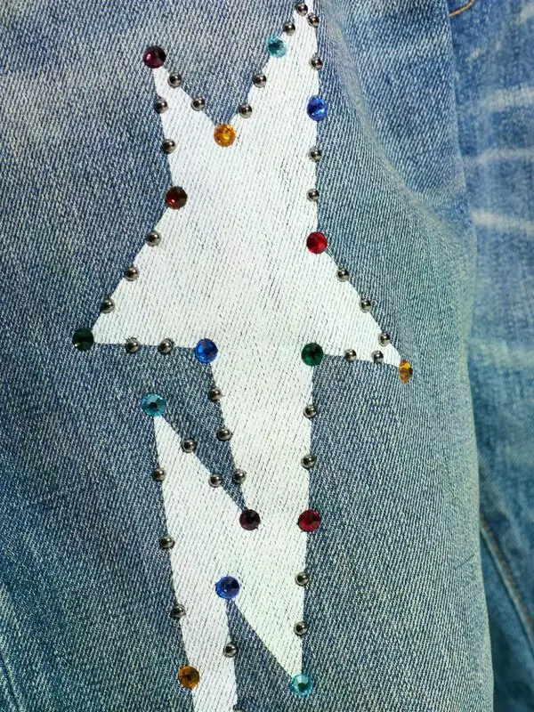 A BATHING APE Star-motif Jeans