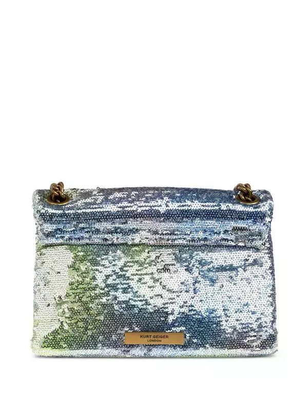 Kurt Geiger Mini Kensington Shoulder Bag - Silver