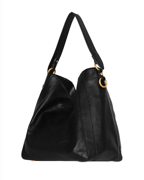 Rebecca Minkoff M.a.b. Leather Hobo Bag - Black