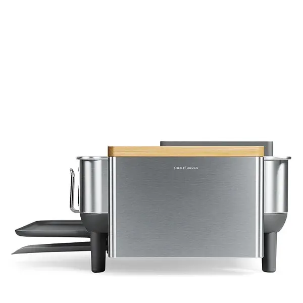 SIMPLEHUMAN Knife Block Dishrack Attachment - Brushed Stainless Steel