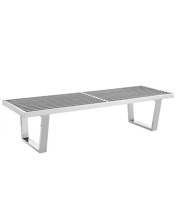 MODWAY Sauna 5' Stainless Steel Bench
