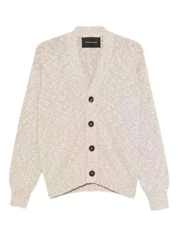 Tagliatore Buttoned V-neck Cardigan