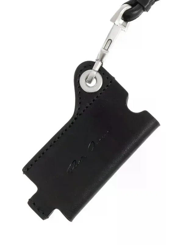 Rick Owens Logo Leather Lighter Case