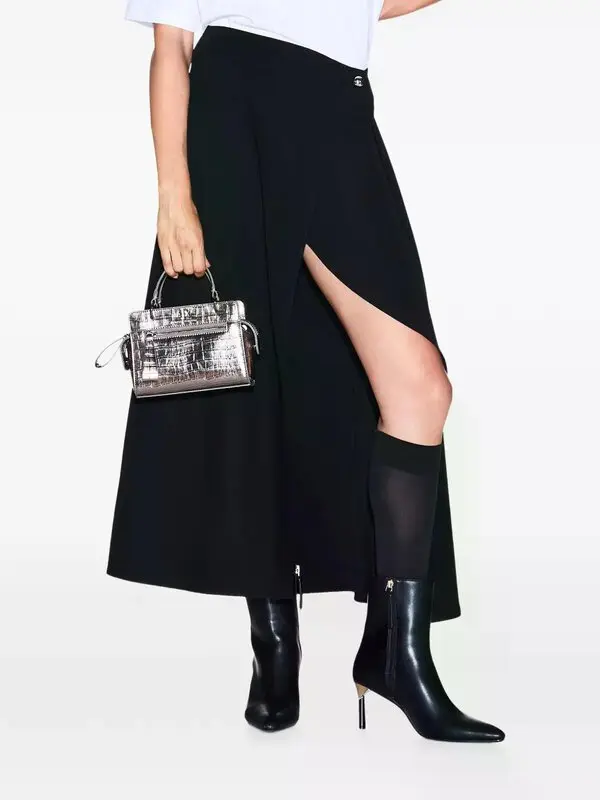 Armani Exchange Front-split Maxi Skirt