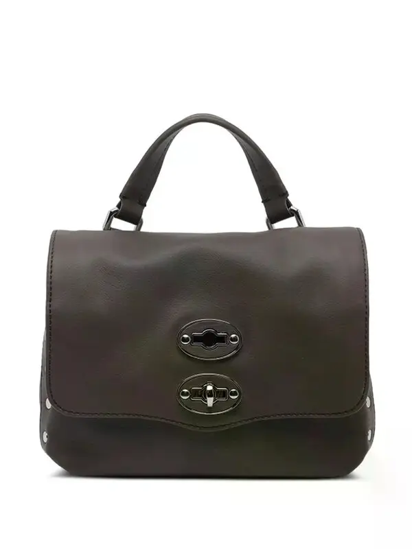 ZANELLATO Postina Tote Bag With Turn-lock Closure - Brown