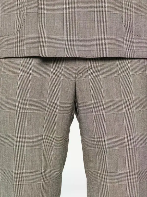 Tagliatore Double-breasted Check-pattern Suit