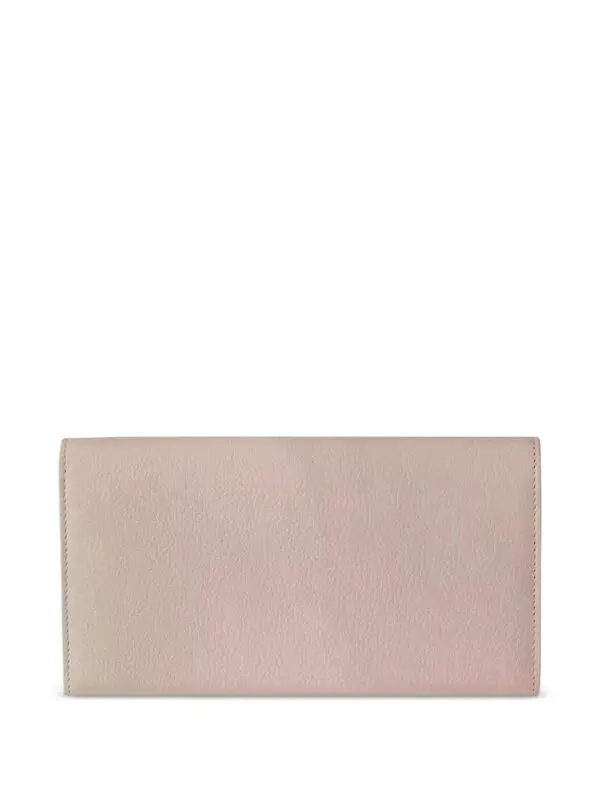 FERRAGAMO Gancini Hammered Chain Wallet