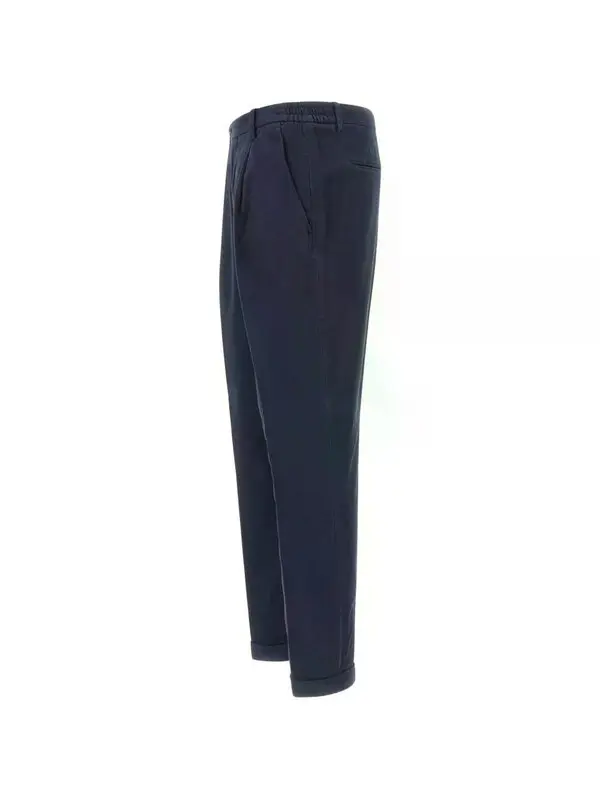 DEVORE INCIPIT Pleated Trousers - Blue