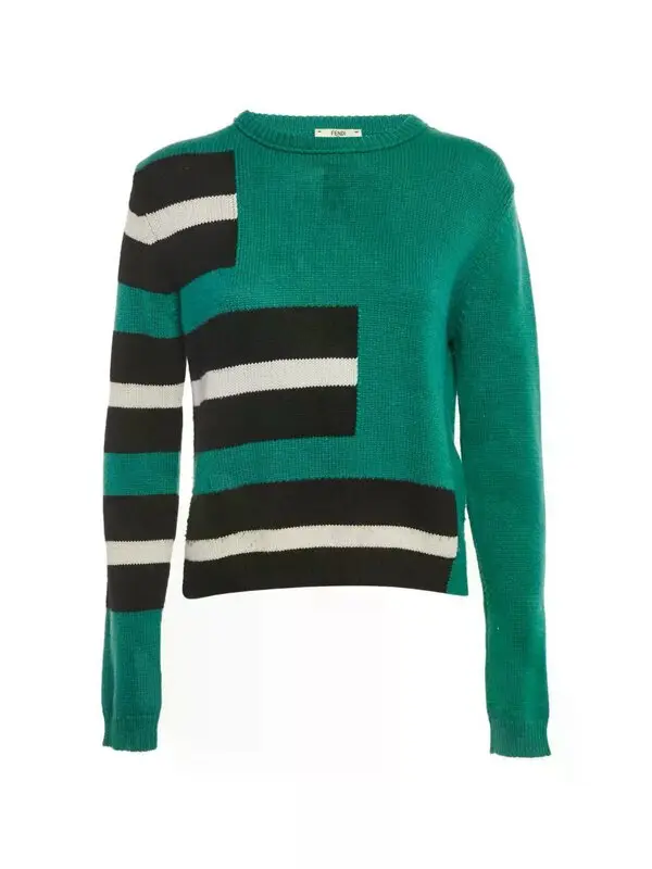Fendi Rib Knit Sweater