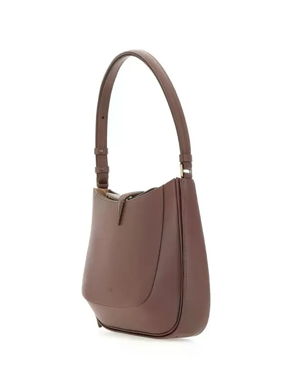 MANDELLI Sonya Leather Shoulder Bag