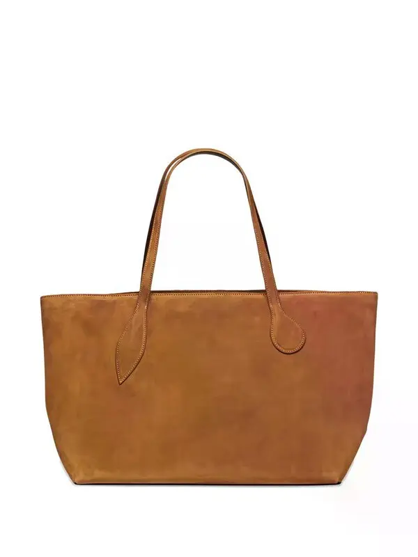 LIFFNER Calf Suede Tote Bag - Brown
