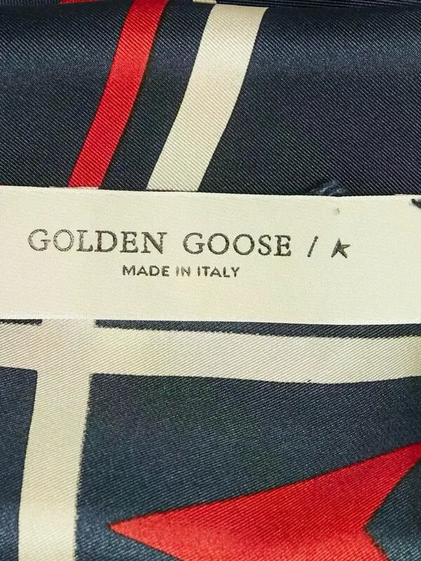GOLDEN GOOSE Star-print Scarf