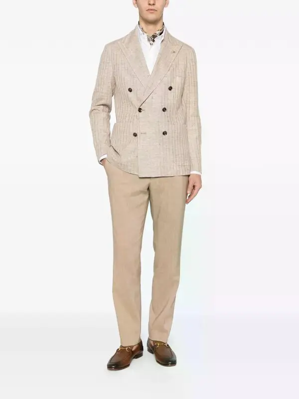 Tagliatore Double-breasted Blazer - Neutrals