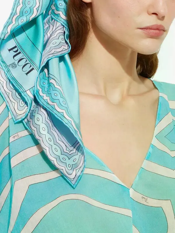 Emilio Pucci Hawaii-print Scarf