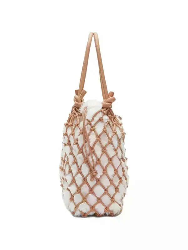 3.1 Phillip Lim Mini Macrame Tote Bag - Brown