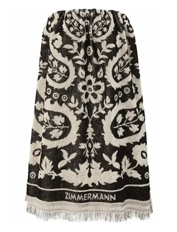 Zimmermann Rhiannon Terry Mini Dress