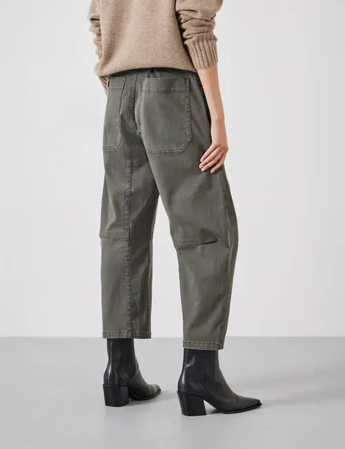 HUSH Cordi Barrel Leg Trousers