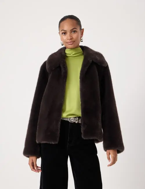 HUSH Freya Faux Fur Coat