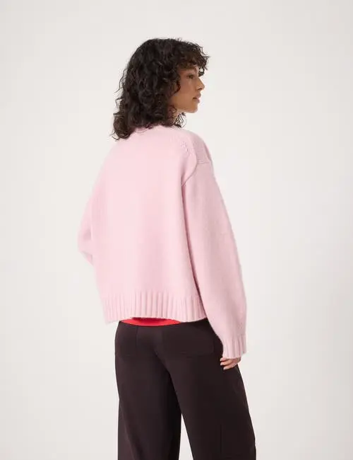 HUSH Cora Relaxed Chunky Cashmere Sweater